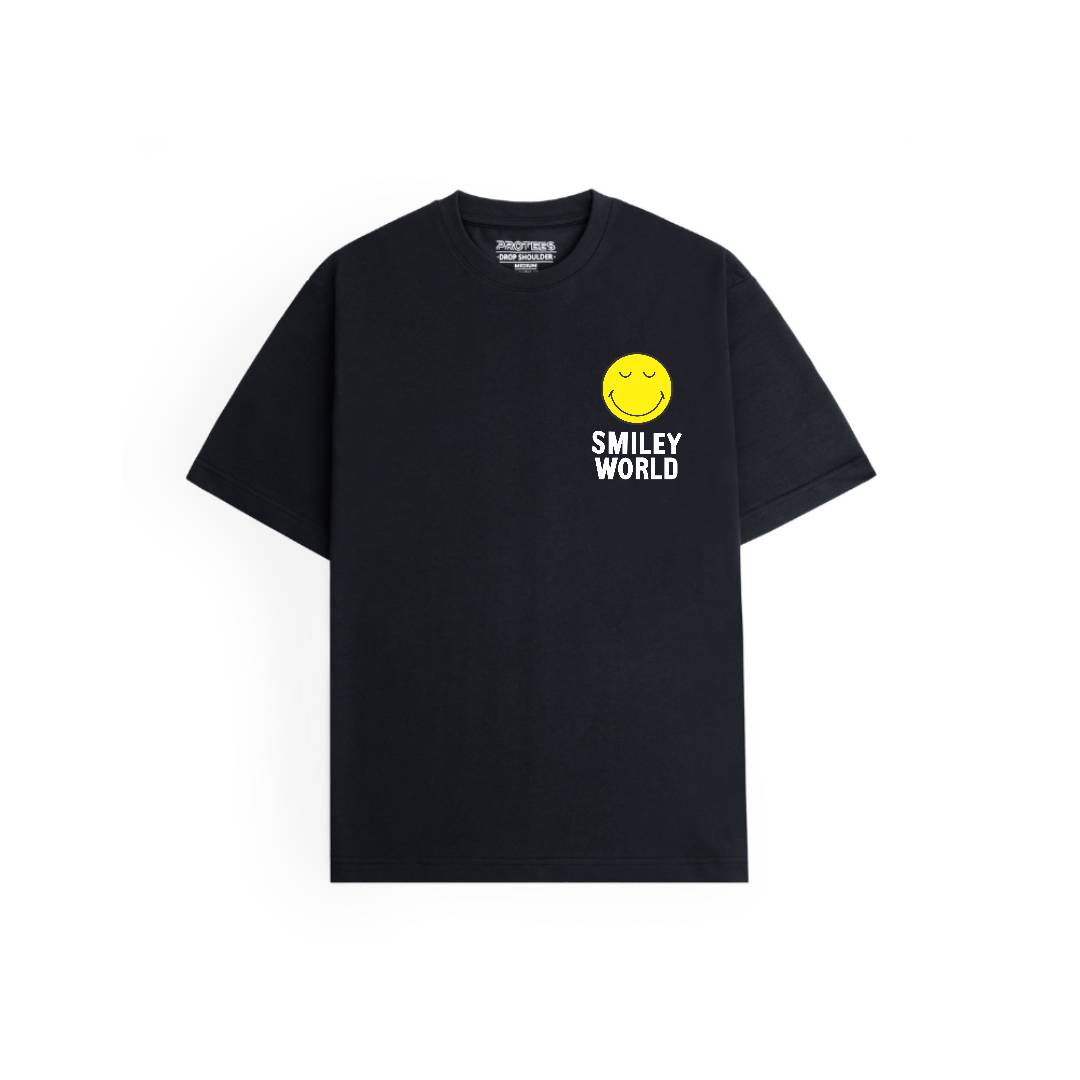 DROP SHOULDER - SMILEY WORLD – Protees.pk